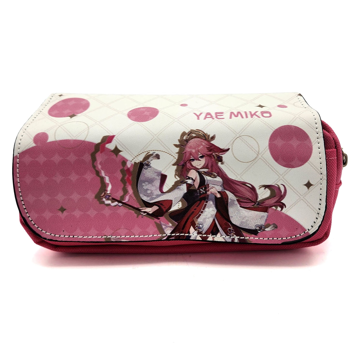 Yae Miko Style A - Genshin Impact 7x4" Clutch Pencil Bag - Walmart.com