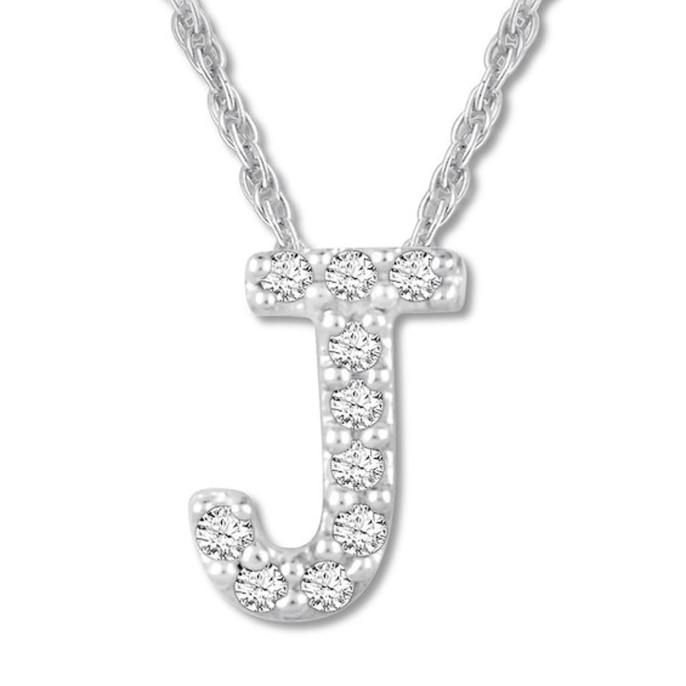 Yafe 18K Gold-Plated A-Z Initial Pendant Necklace for Women 18 inches ...