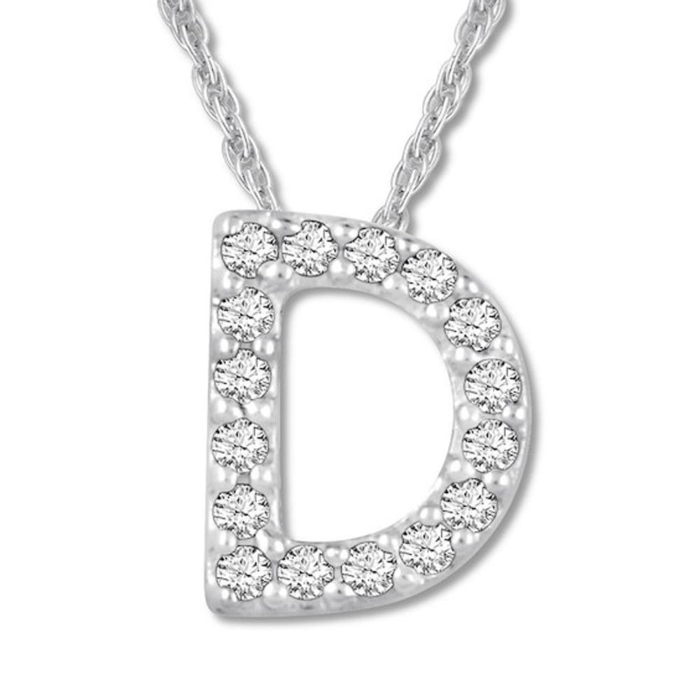 Yafe 18K Gold-Plated A-Z Initial Pendant Necklace for Women 18 inches ...