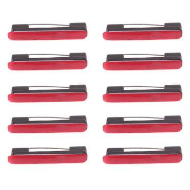 Uxcell 50Pcs Safety Bar Pins 22mm Adhesive Brooch Clasp Pin Backs for ...
