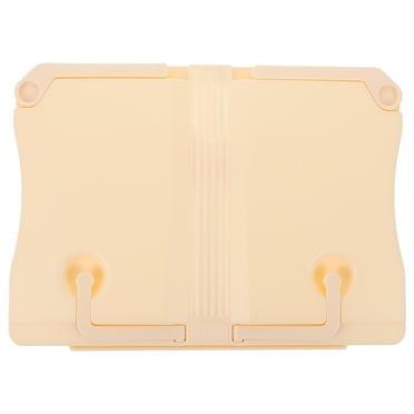 Metal Book Stand for Desk, Adjustable Reading Rest Book Holder ...