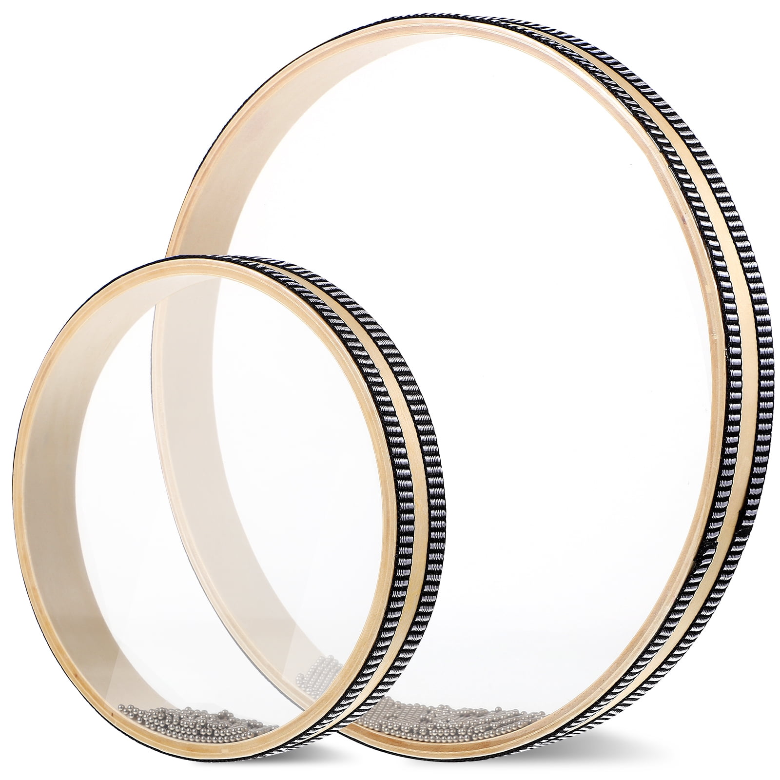 Yage 2 Pcs Ocean Drums Wave Drums Percussion Musical Instruments with ...