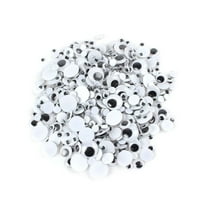 1221 Pieces Self Adhesive Plastic Wiggle Googly Eyes in Assorted Sizes for DIY Crafts ...