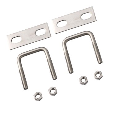 Midwest Air Tech 1-7/8 in. x 3/8 in. Steel Chain Link Gate Hinge Clamp 328531C - Walmart.com