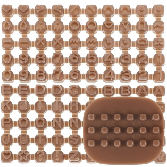 Fondant Letter Stamps