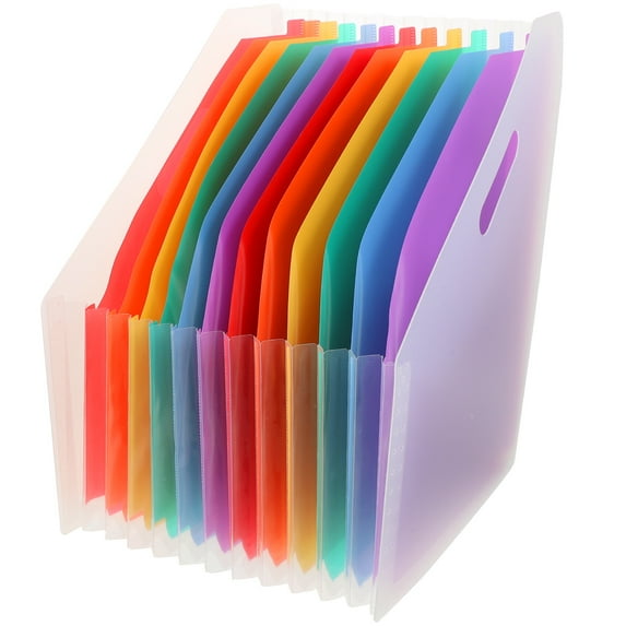 Yageerya Accordion File Folder Paper File Holder Expandable File ...