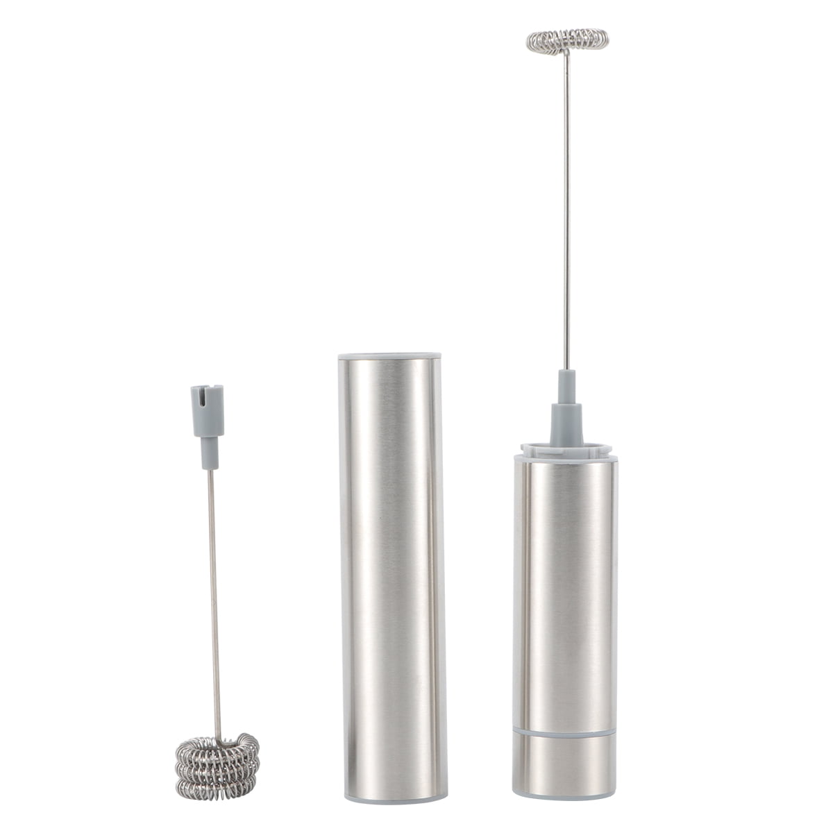 Yageerya Portable Electric Milk Frother Stainless Steel Handheld ...
