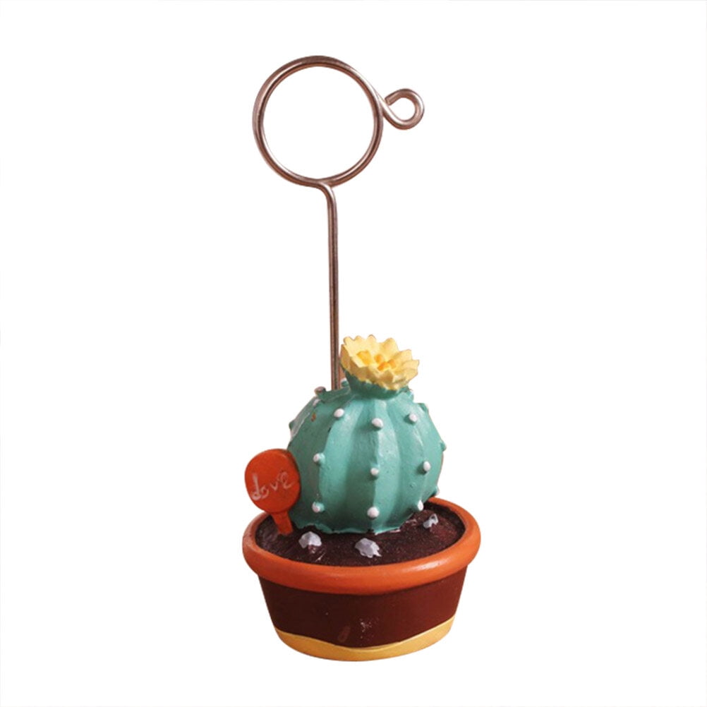 Yageerya Succulent Plants Microlandschaft Memo Clips Message Photo ...