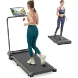 Yagud Walking Pad Under Desk Treadmill with Handle, Portable Treadmills ...