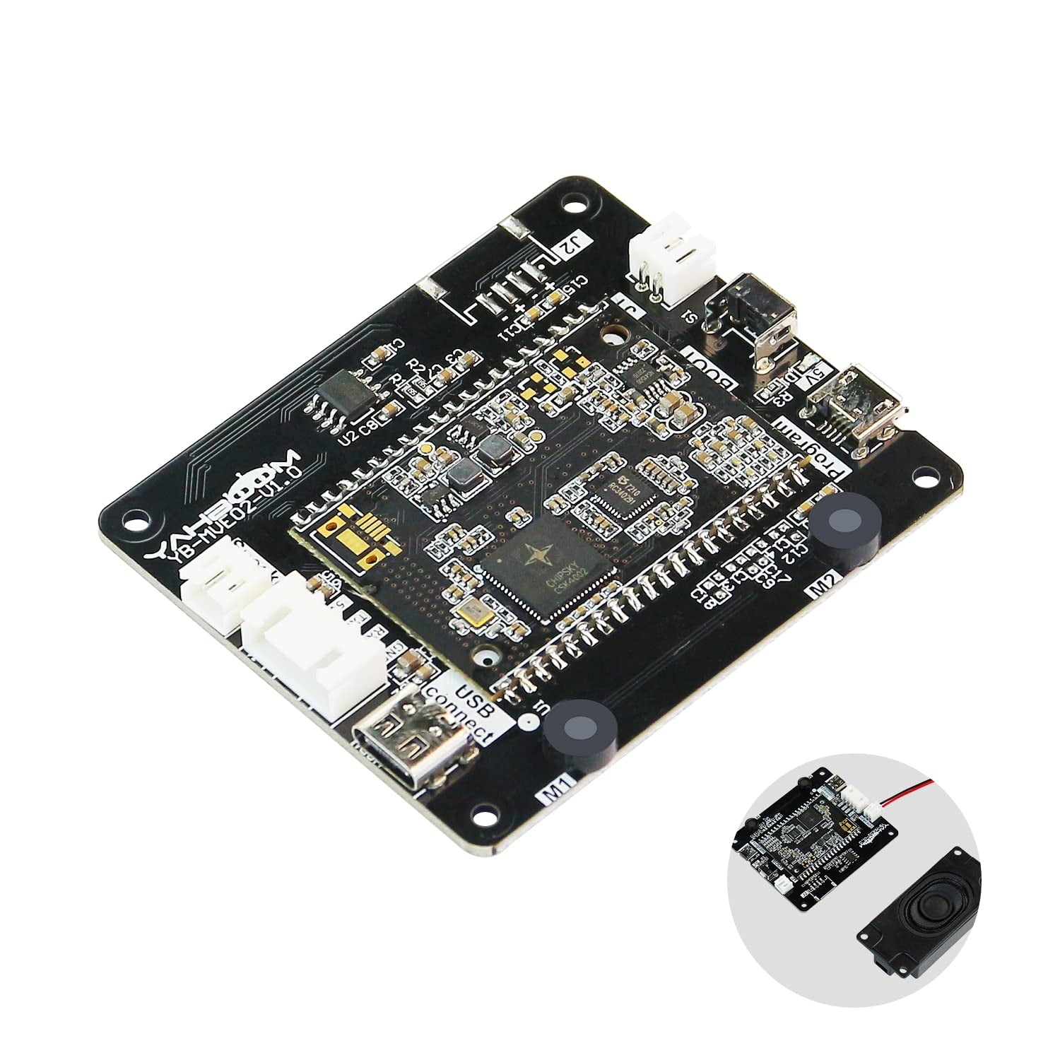 Yahboom Voice Recognition Playback SSF20 Module Sound Sensor 85 Offline ...
