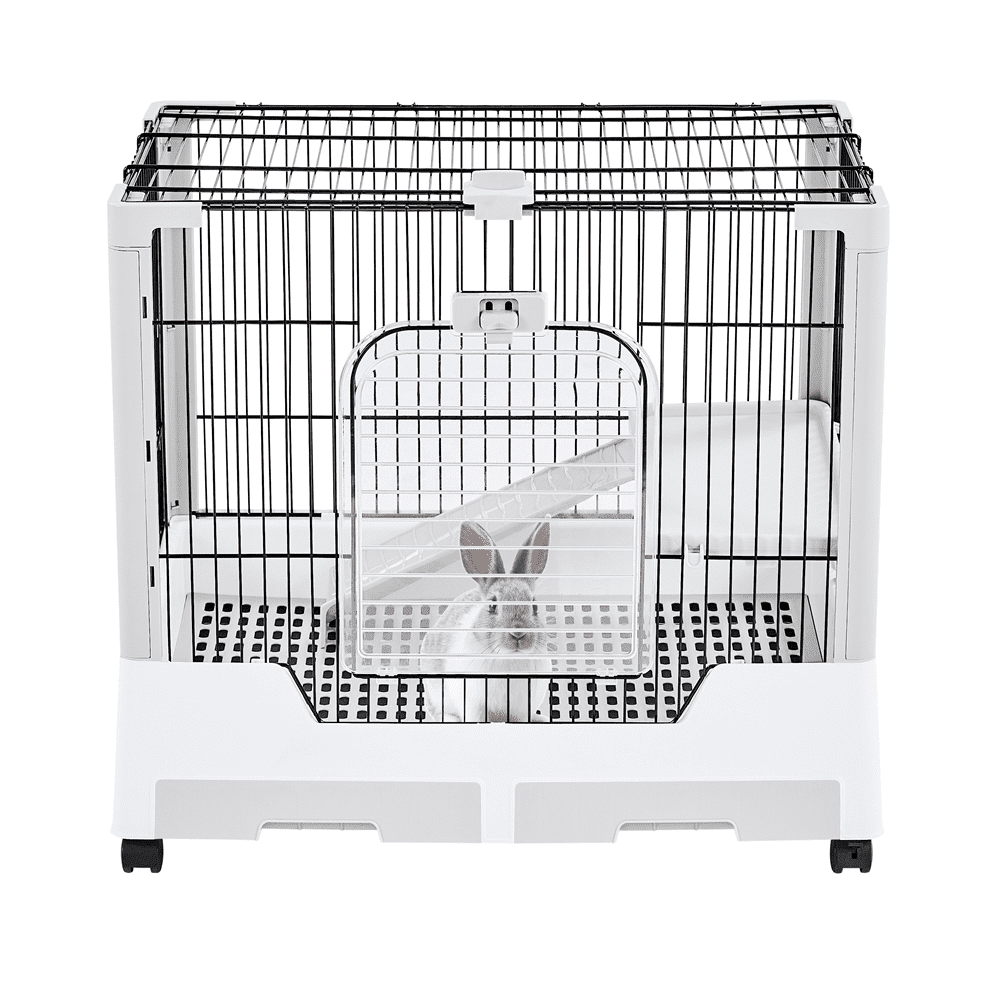 Yaheetech 2-Level Rolling Small Animal Cage With Platform and Ramp ...