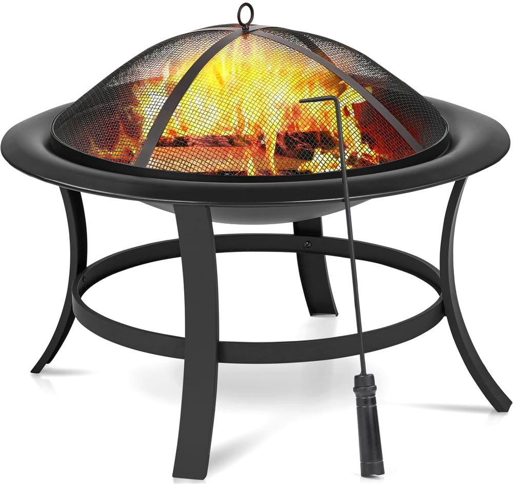 Yaheetech Fire Pits for Office Patio Ambiance and Warmth - Walmart ...