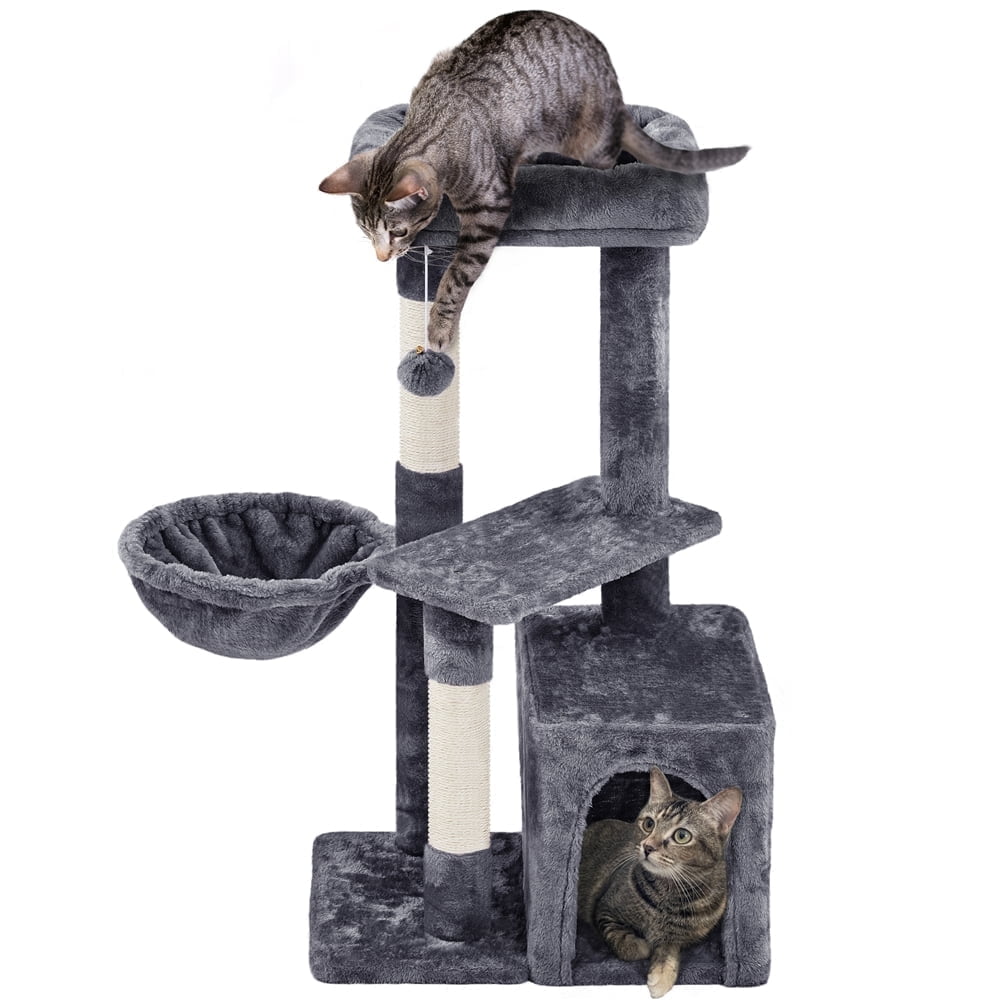 Yaheetech Multi-Level 33inch Solid Cat Tree Condo Tower with Platform ...