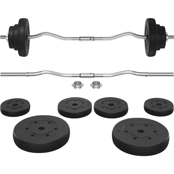 Barbells with Weights in Weights - Walmart.com