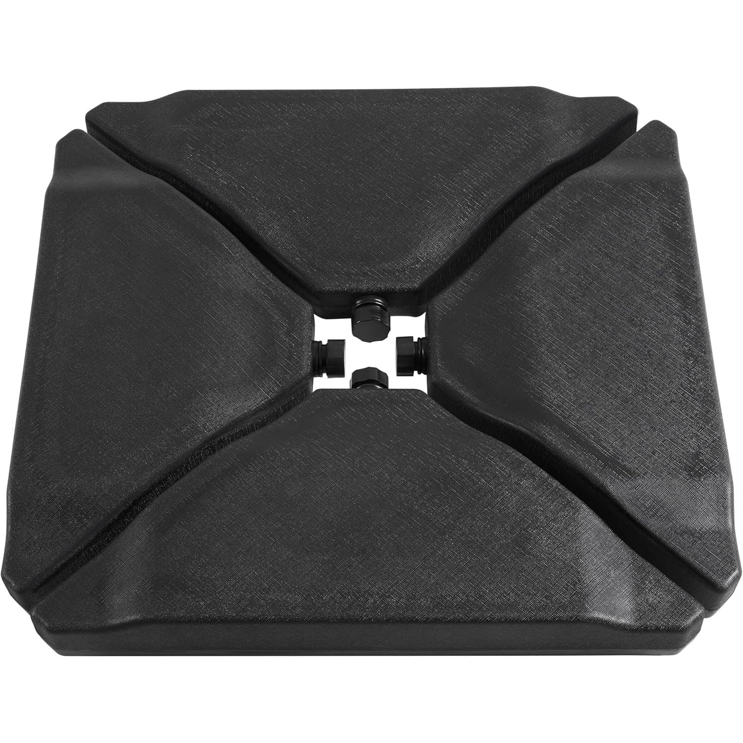 Yaheetech 4PCS Umbrella Base Heavy-Duty Square Cantilever Offset Patio ...