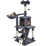 Yaheetech 53.5'' Multilevel Cat Tree Condo with Scratching Post ...