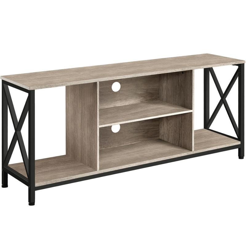 Yaheetech 55-Inch Wide TV Stand TV Console Table for 60-Inch TV ...