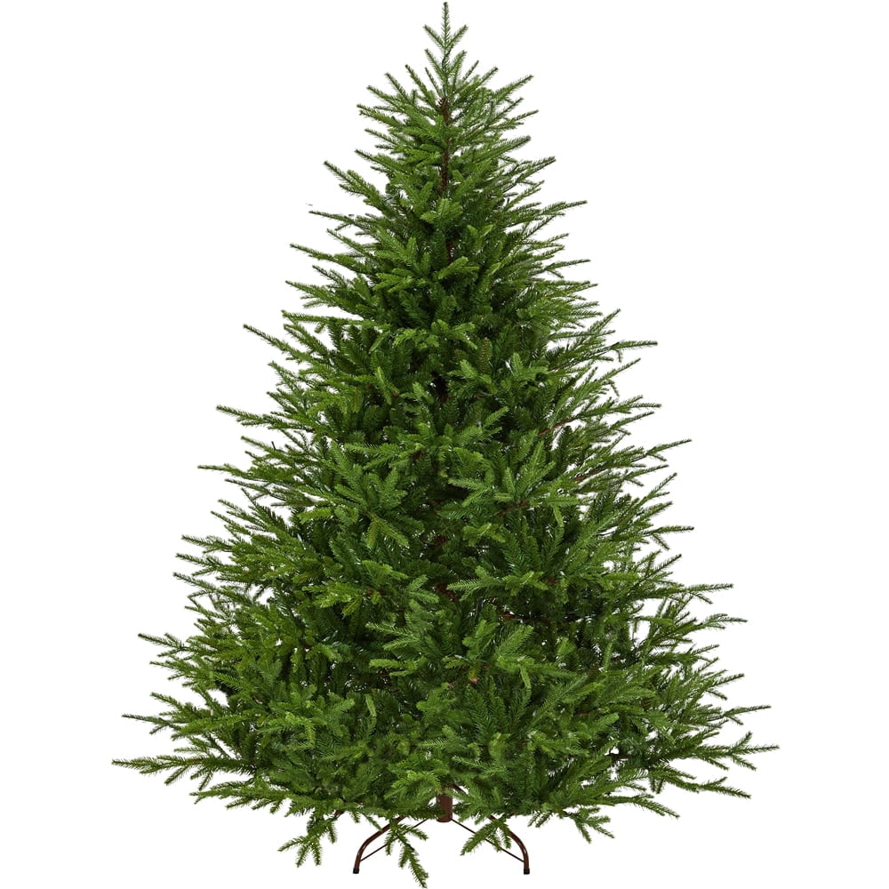 Yaheetech 6ft Pre-lit Artificial Christmas Tree with Stand, Green ...
