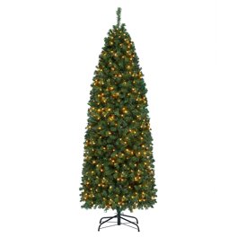 Noblis Fir Artificial Pre Lit Christmas Tree