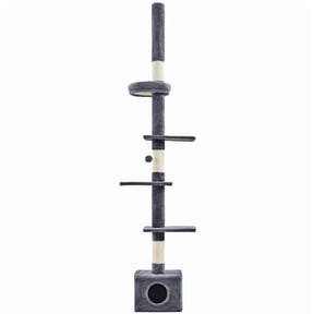 Yaheetech 62" Multi Level Cat Tree with 2 Condos & Scratching Posts ...