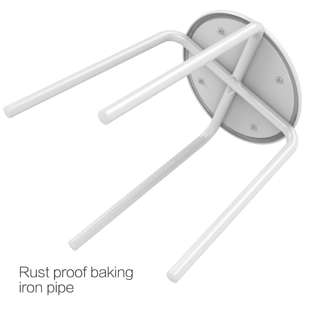 Yaheetech Portable Furniture Plastic Stack Stools with Padded Seat ...