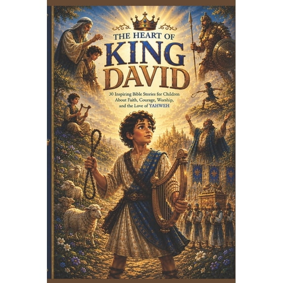 Yahweh Little Hearts The Heart of King David: 30 Inspiring Bible ...
