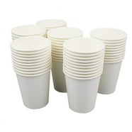 Walmart 6 oz White Paper Cups, 300 Count, Disposable, Leak-Proof ...