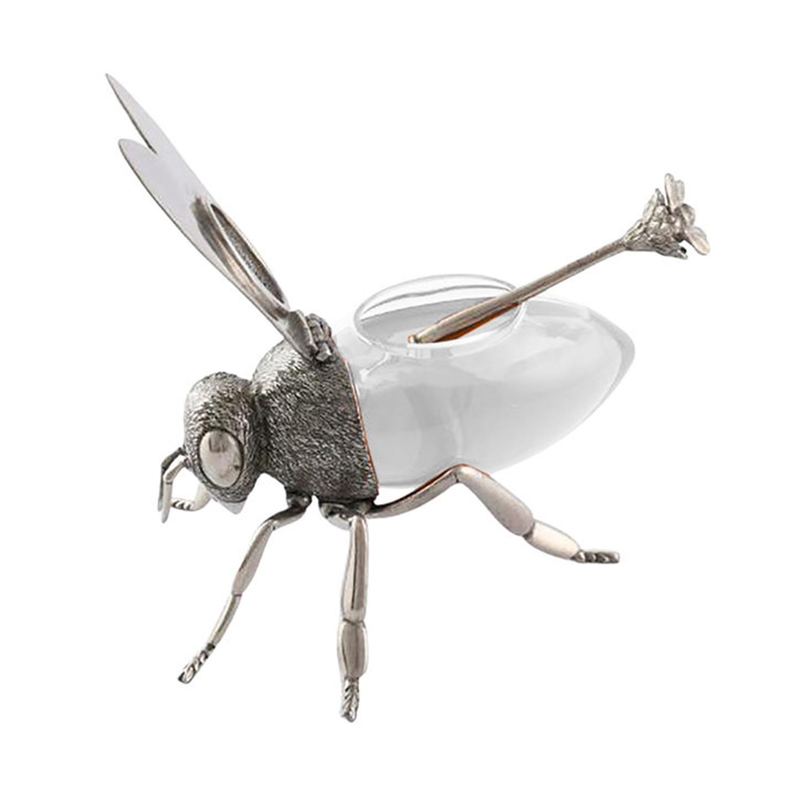 Yaiewey Bee Honey Jar with Bee Shaped Cute Jar Container Novelty Bee ...