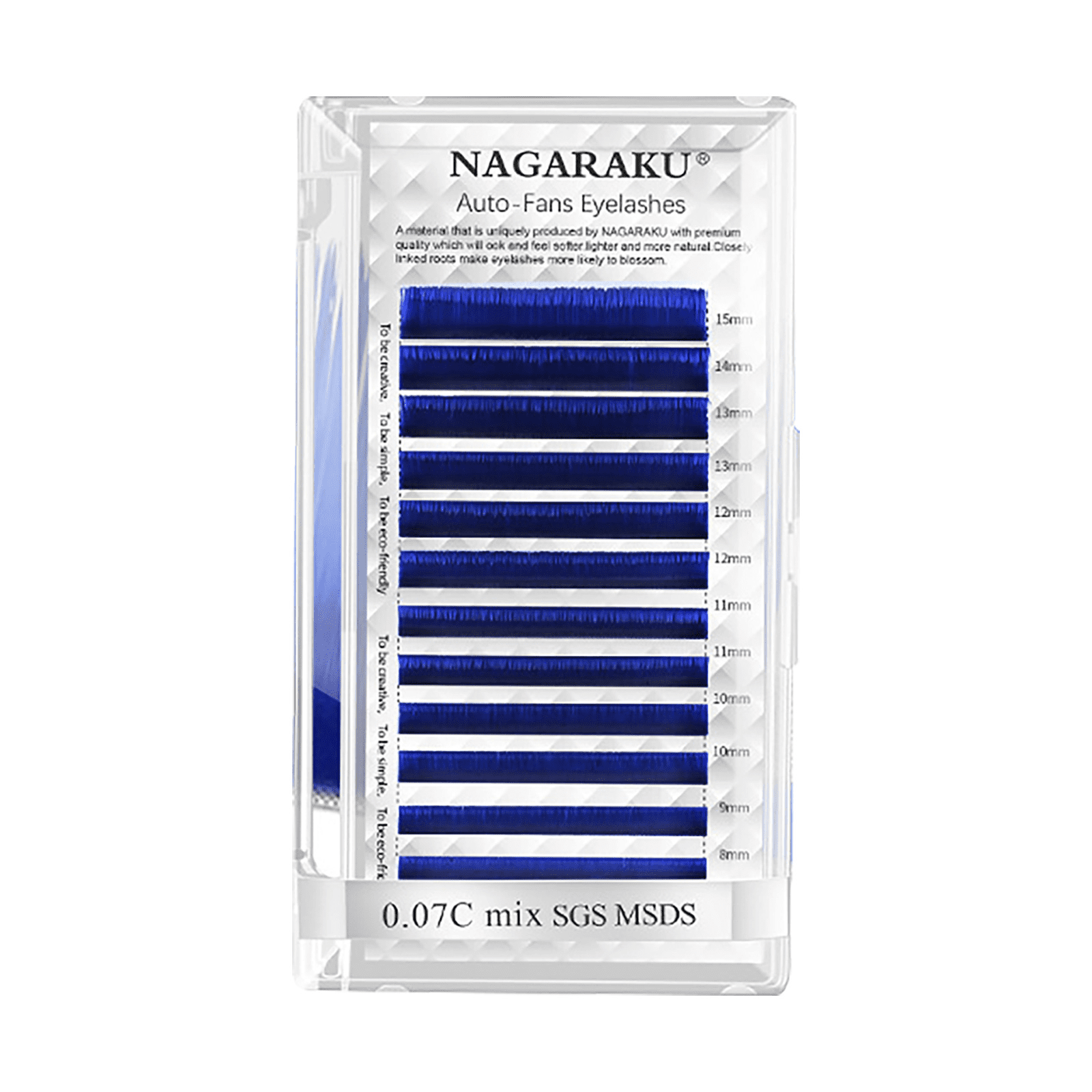 Yunmei A Bu1 Eyelash Extensions Individual Lash 0.05 C 131415Mm Mix ...