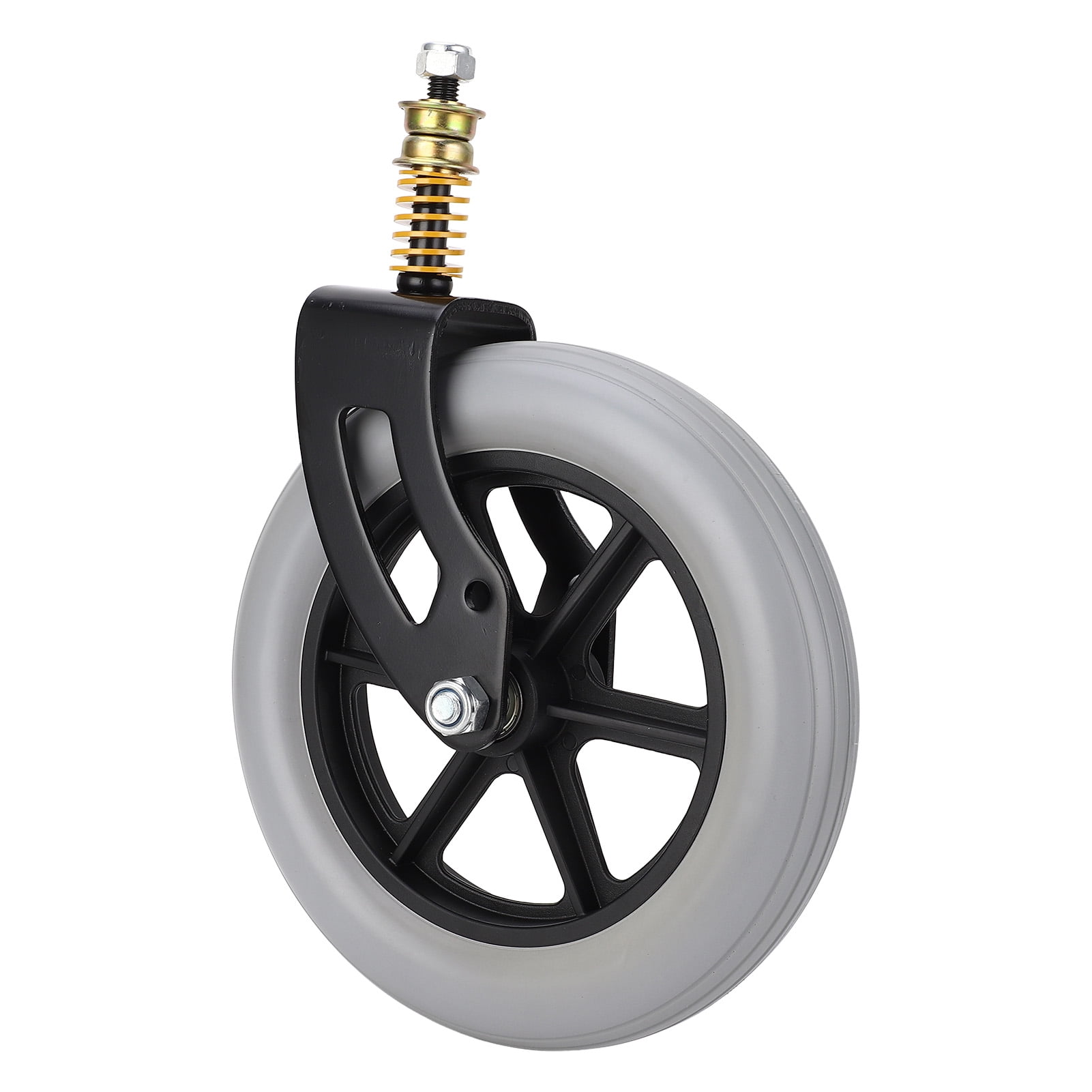 Yajisi 10 Inches / 25.4 cm Wheelchair Caster Assembly Front Universal ...