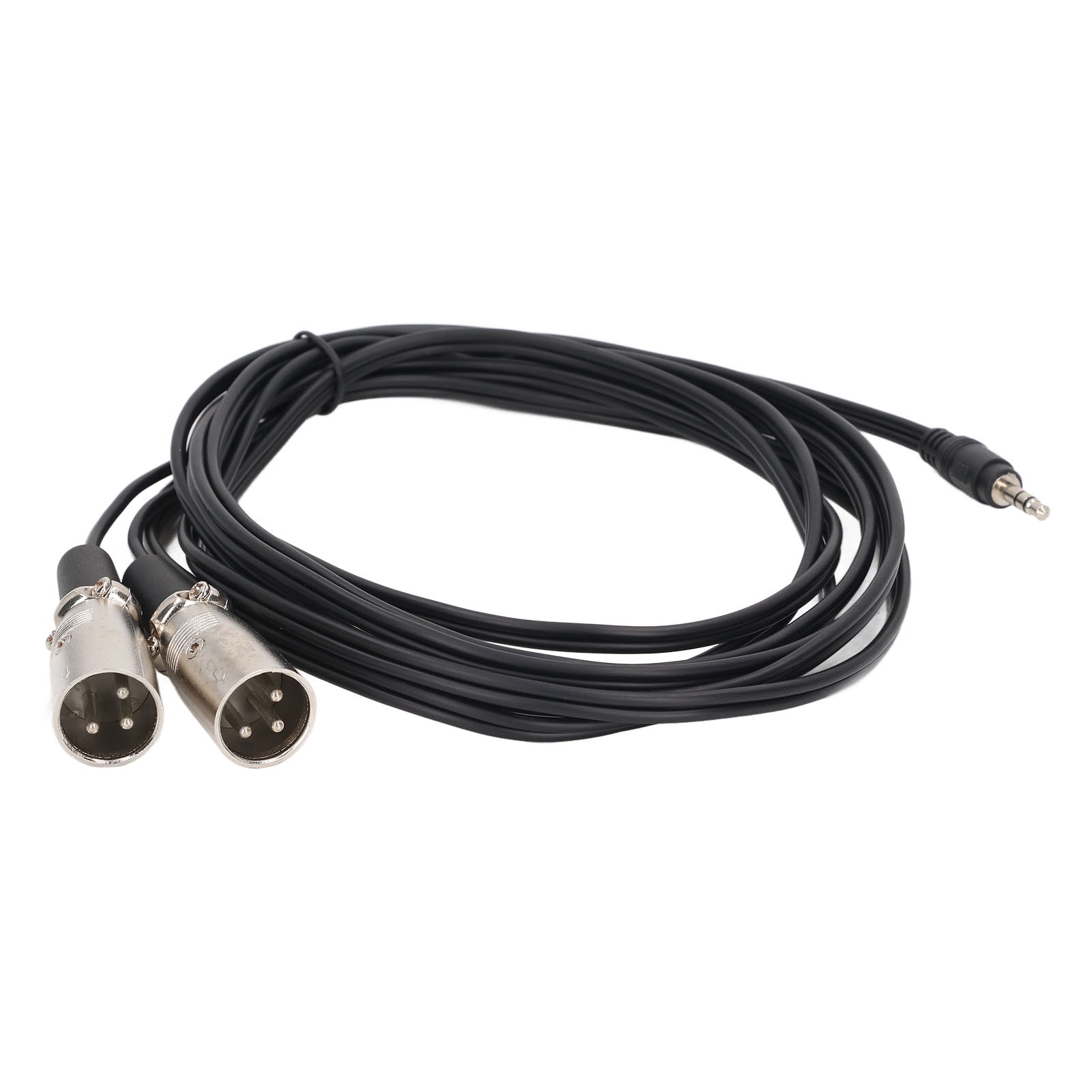 Yajisi 10FT 3.5mm Male to Dual XLR Male Audio Cable TRS Y Splitter ...