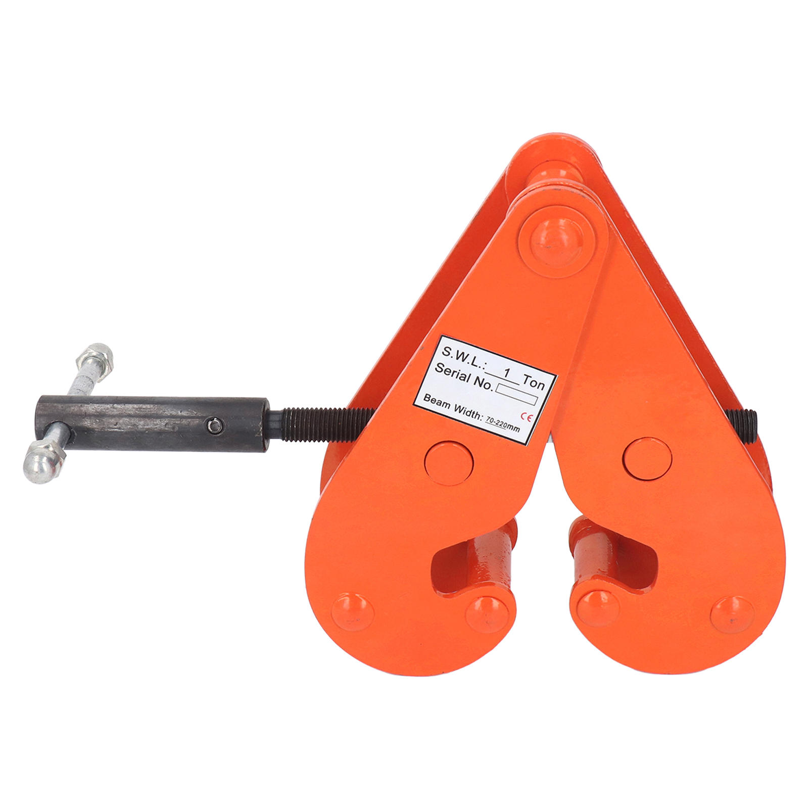 Yajisi 2200 LBS Heavy‑Duty Alloy Steel Vertical Beam Clamp – 10.24×14. ...