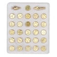 Yajisi 26-Piece Brass Alphabet Burning Tips, Letter Branding Set for ...