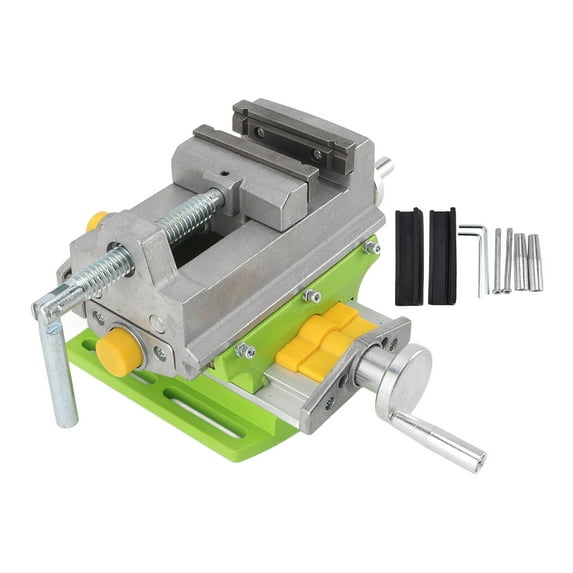 Yajisi 3‑Inch Aluminum Cross‑Slide Vise – Dual‑Way Movement, Precision ...