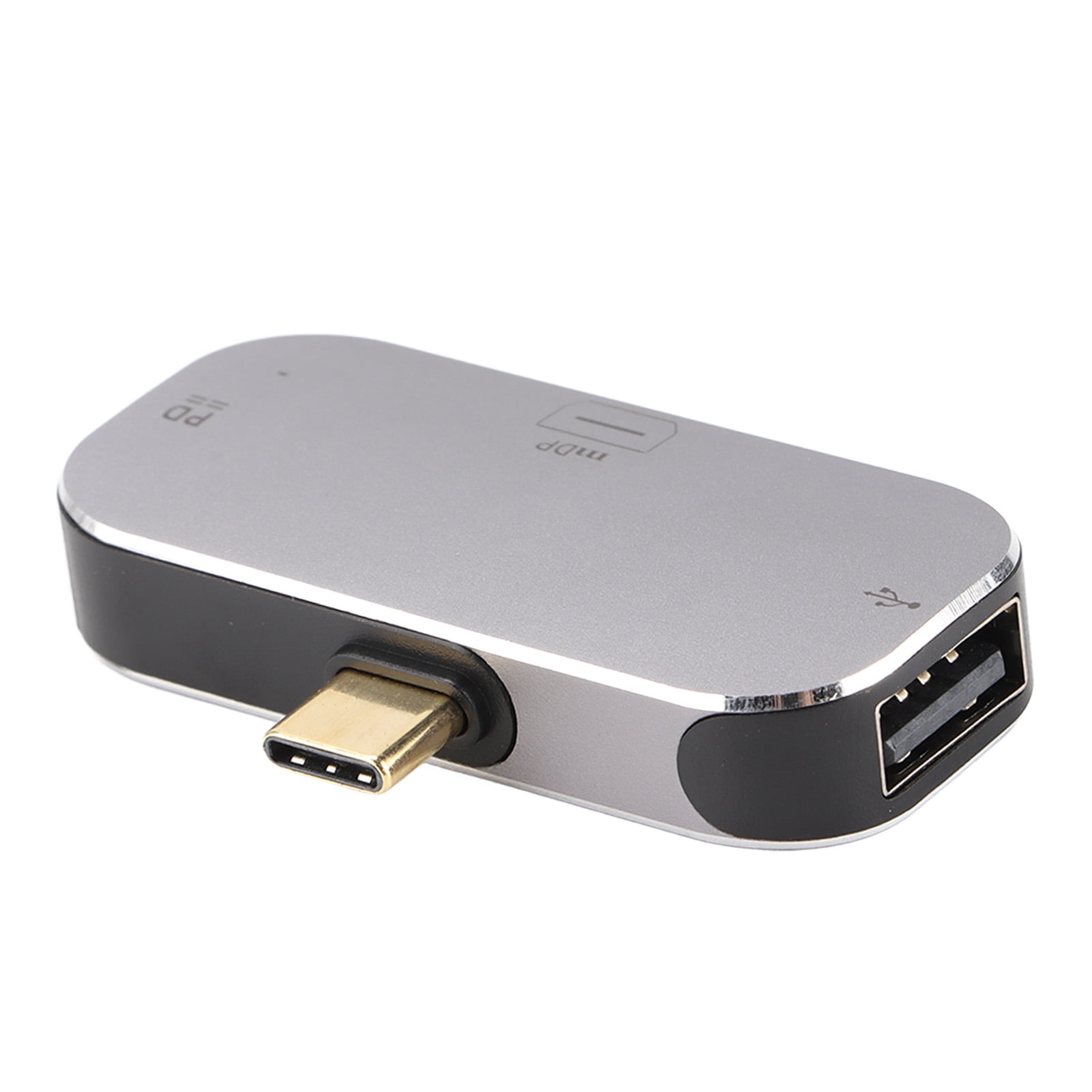 Yajisi 3-in-1 Type-C to Mini DP USB-A Docking Station Aluminum Alloy ...