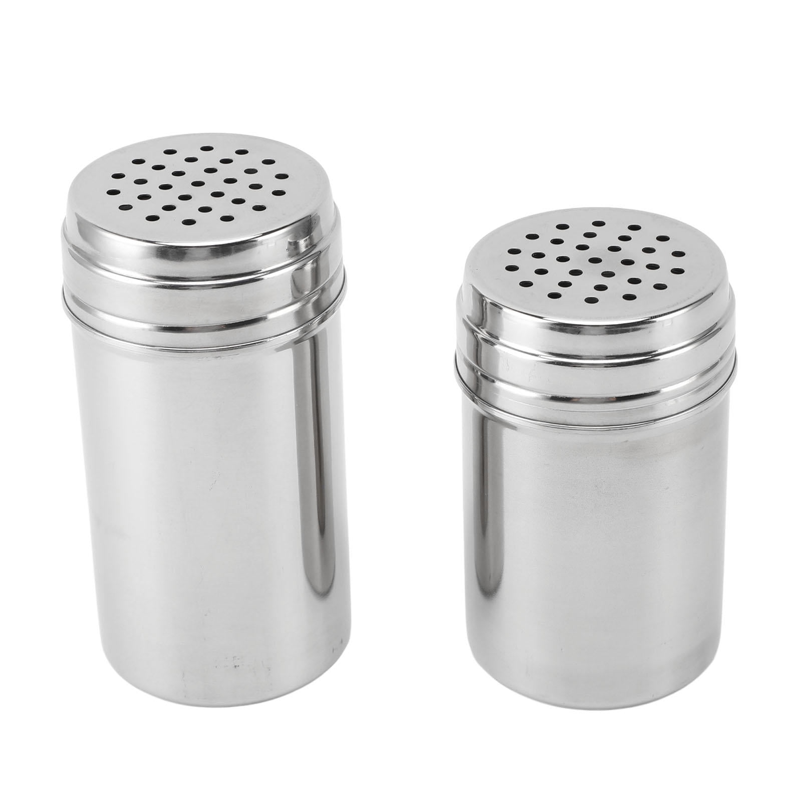 Yajisi 304 Stainless Steel Adjustable Spice Shaker Set – 2-Piece ...