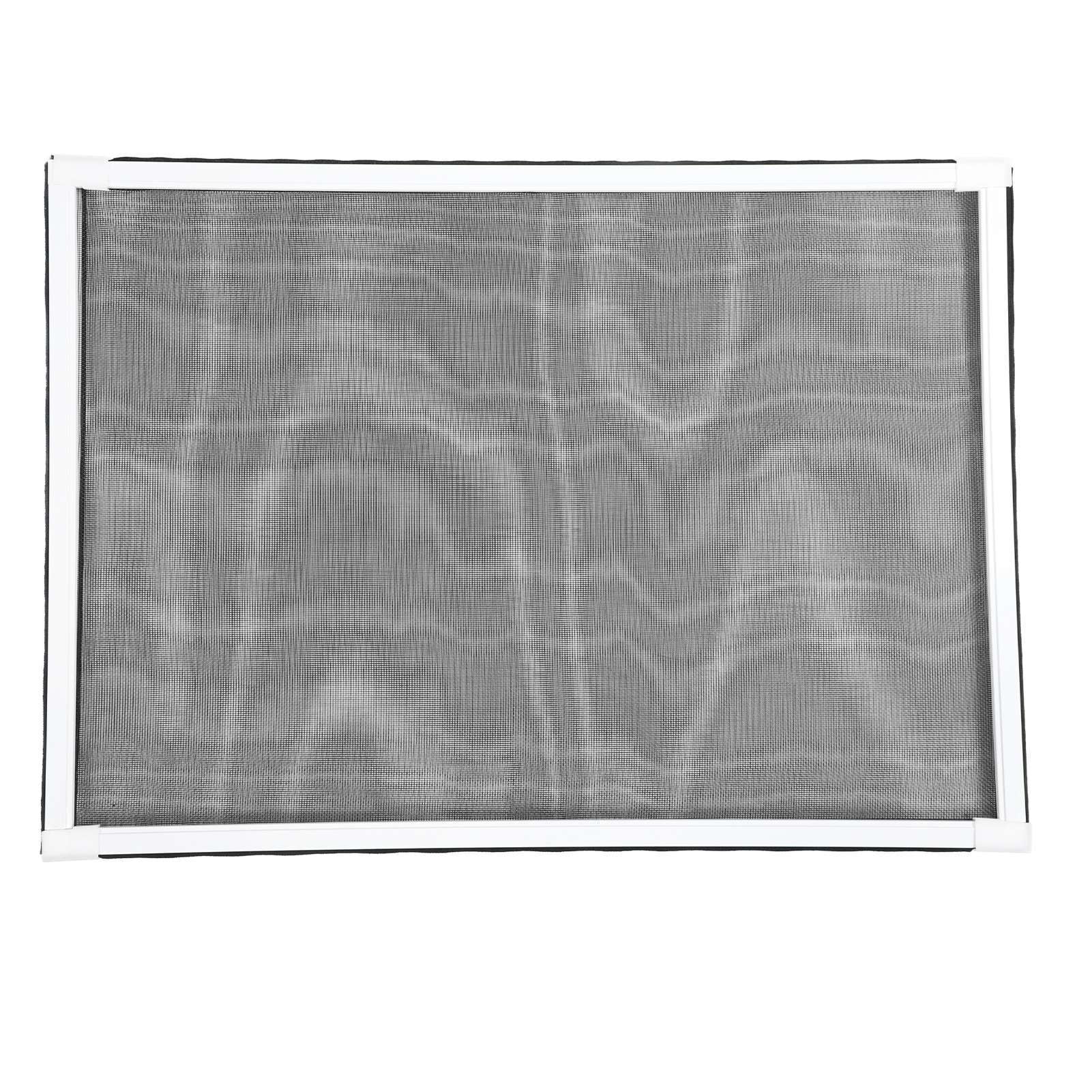 Yajisi 6-Piece Adjustable Aluminum Alloy Window Screen with Fiberglass ...