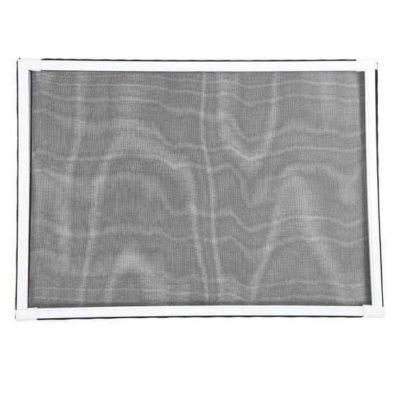 Yajisi 6-Piece Adjustable Aluminum Alloy Window Screen with Fiberglass ...