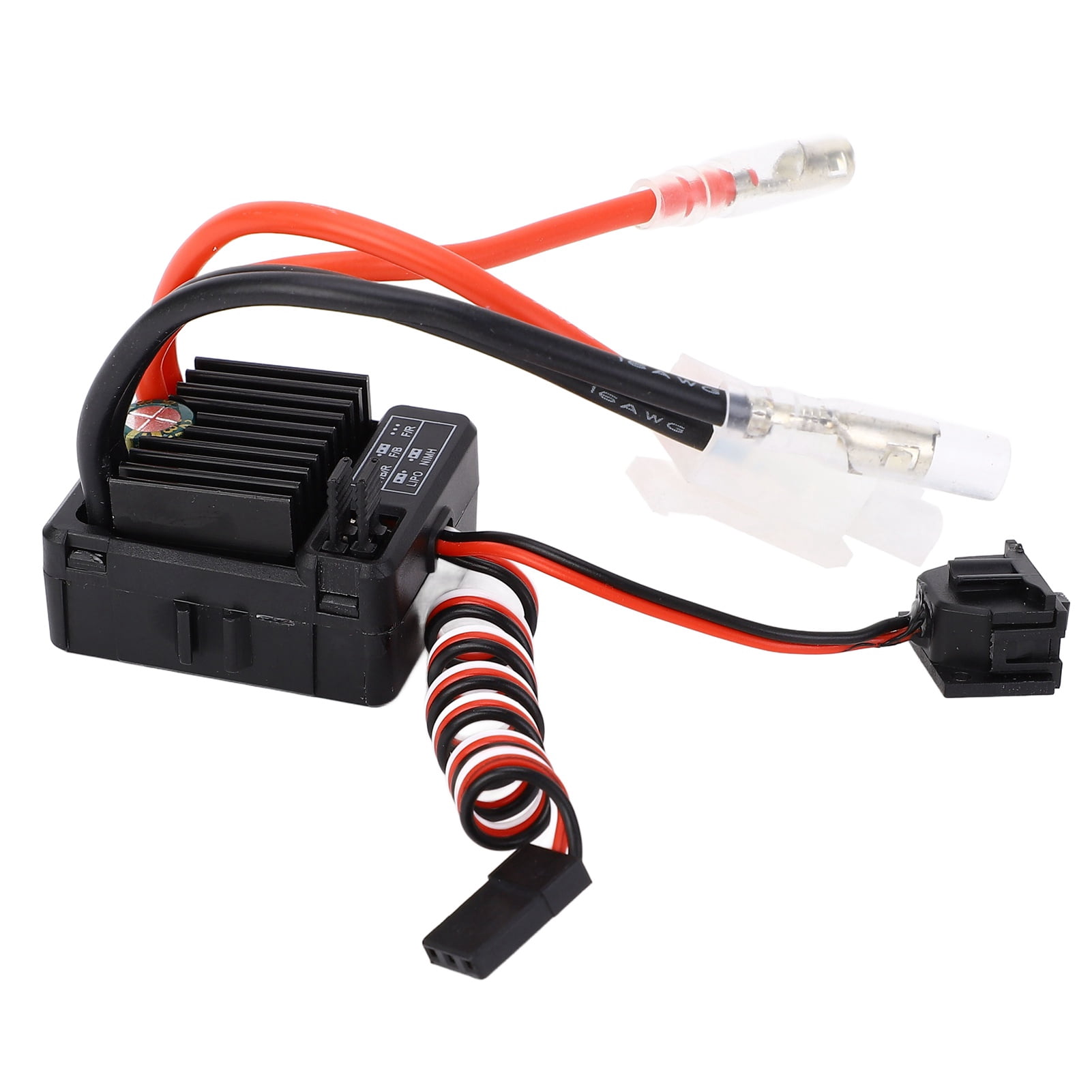 Yajisi 60A Brushed ESC Waterproof Dustproof Electronic Speed Controller ...