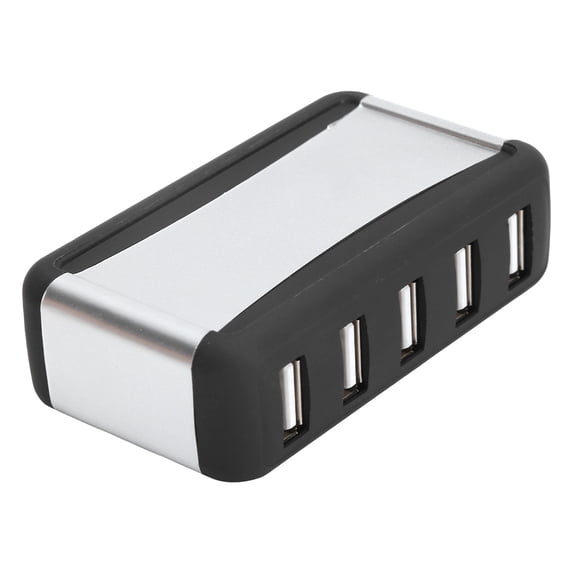 Yajisi 7-Port USB 2.0 Hub High-Speed Extender with Power Supply for ...