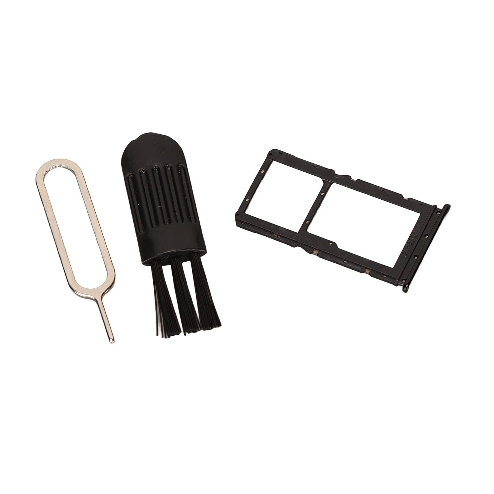 Yajisi Black Sim Card Tray Set Plastic Slot Holder Replacement with ...