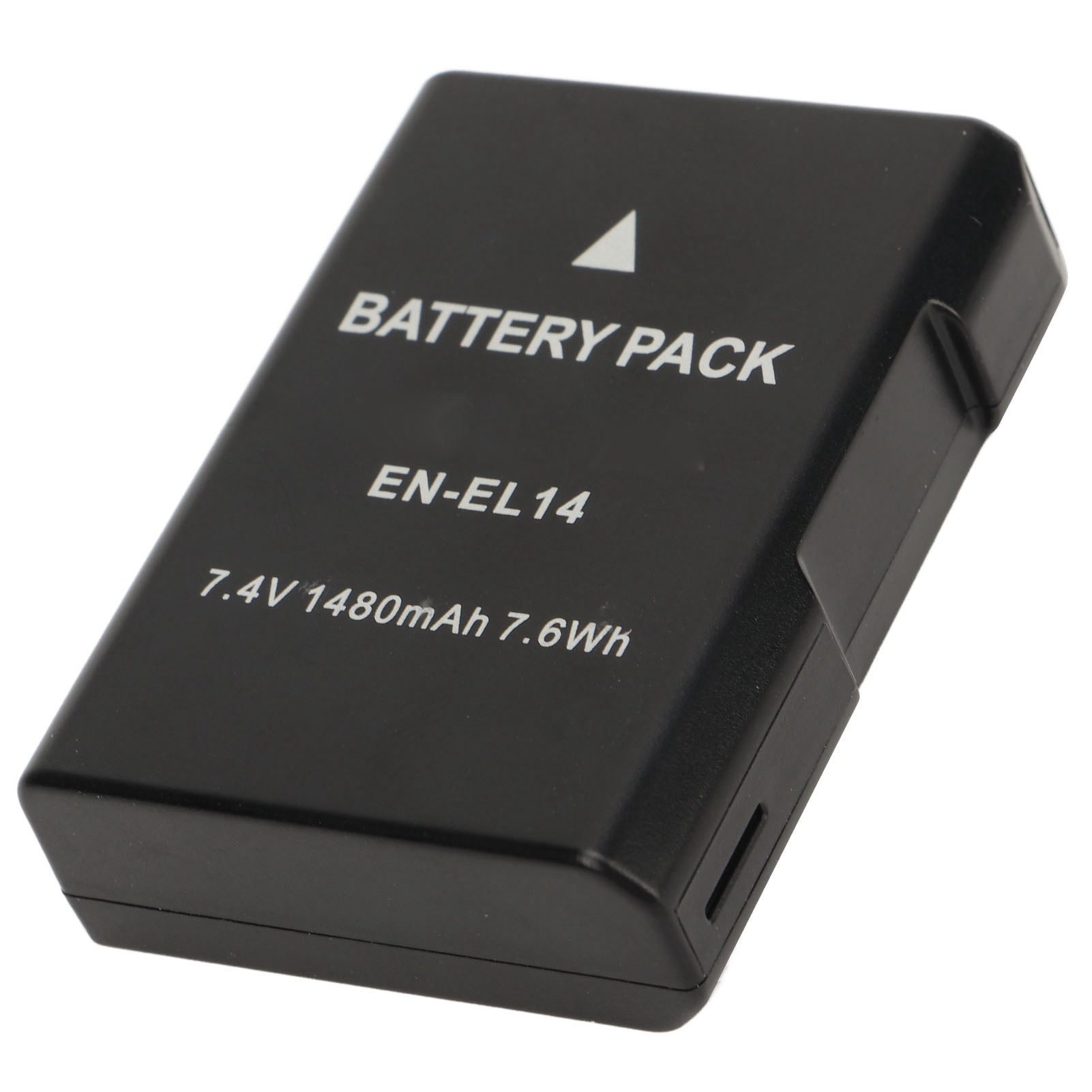 Yajisi Camera Battery EN‑EL14 Lithium Ion 1480mAH Rechargeable 7.4V ...