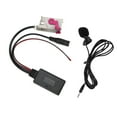 Yajisi Car Bluetooth 5.0 Module AUX-IN Cable Wireless Audio Adapter ...
