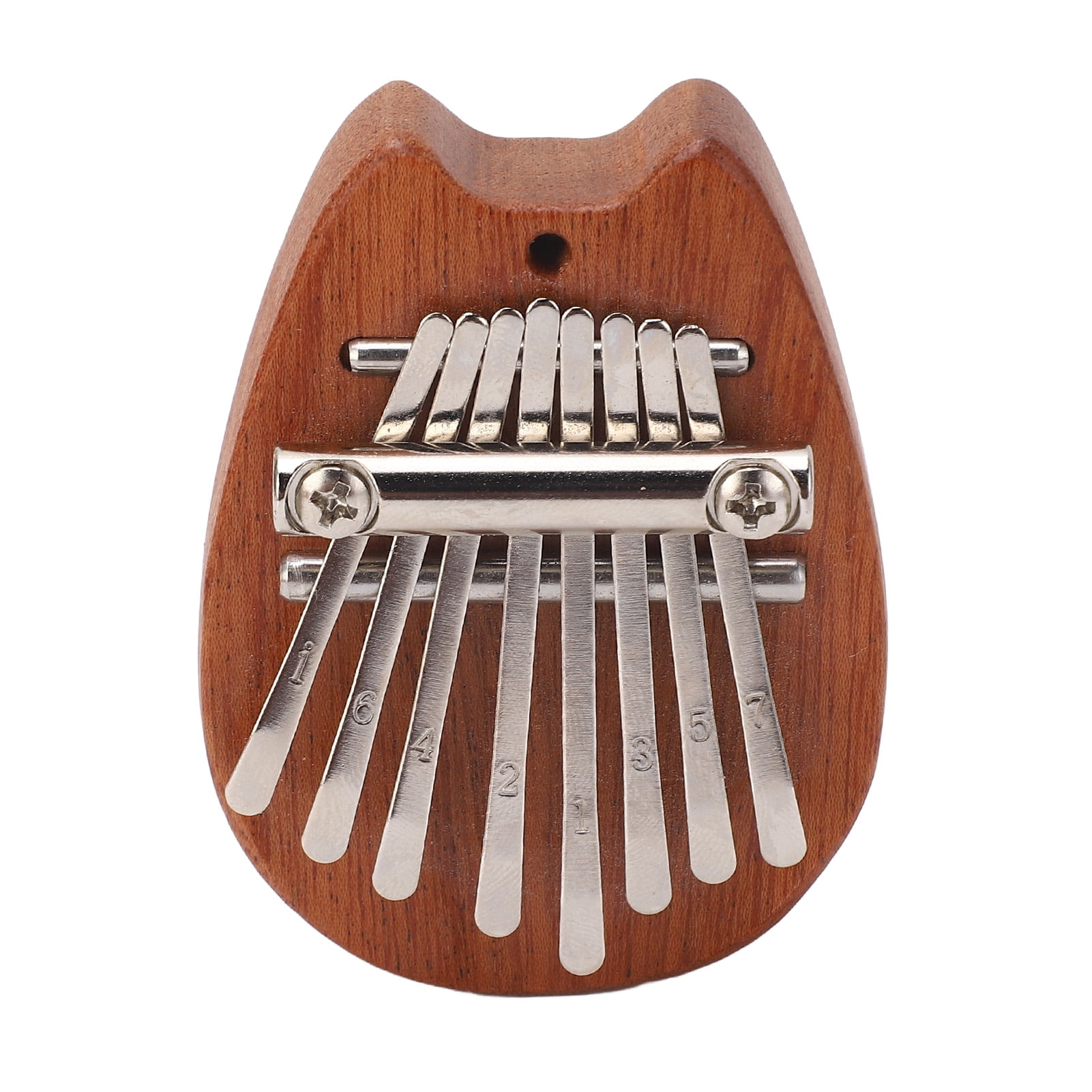 Yajisi Mini Kalimba 8 Keys Clear and Pleasant Sound Easy to Play ...