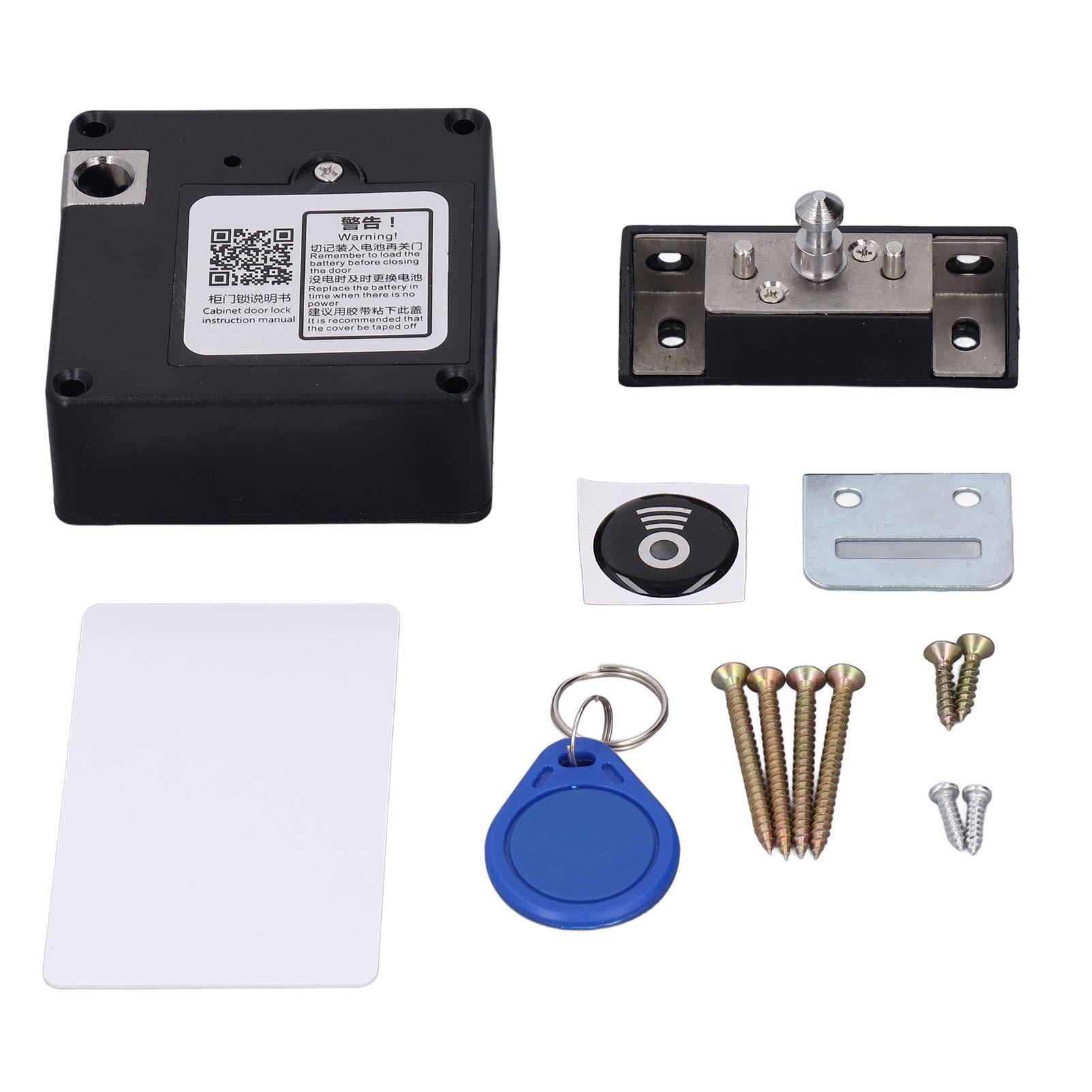 Yajisi NFC RFID Cabinet Lock – Programmable One‑Key, Low‑Battery Alert ...