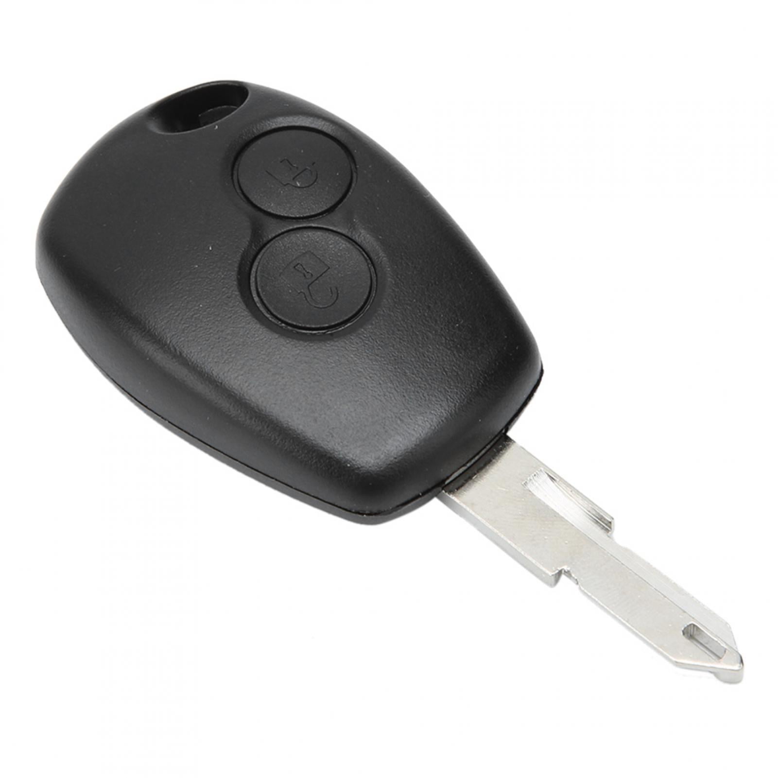 Yajisi Premium Car 2 Button Key Fob Case Remote Shell Replacement with ...