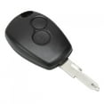 Yajisi Premium Car 2 Button Key Fob Case Remote Shell Replacement with ...