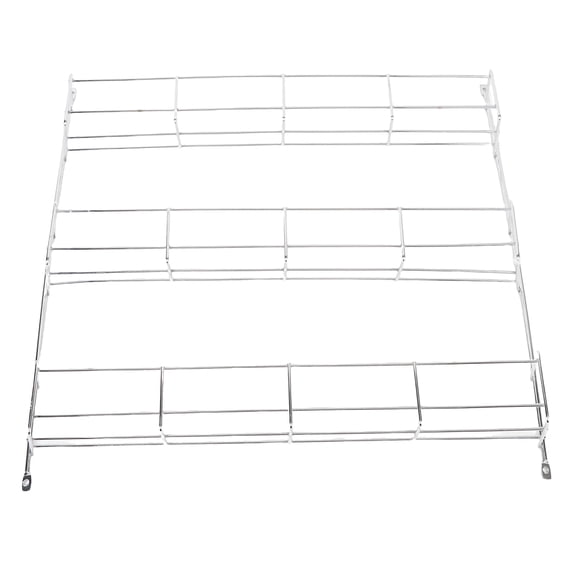 Yajisi Wall Mounted Iron Spice Rack Organizer 3 Tier Seasoning Storage ...