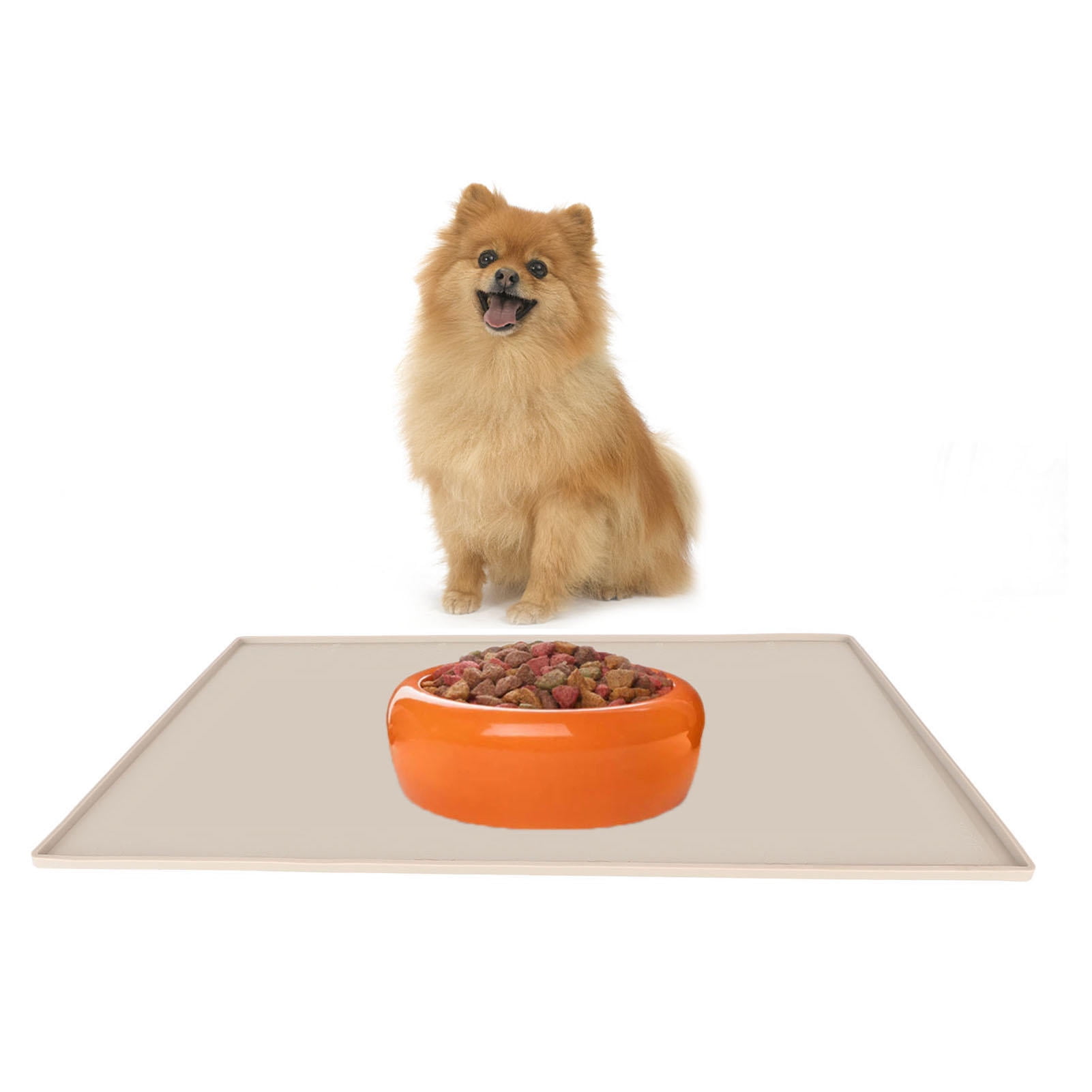 Yajisi Waterproof Silicone Pet Feeding Mat – Spill‑Proof, Easy to Clean ...