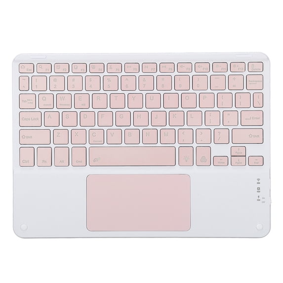 Yajisi Wireless Keyboard with Touchpad Quadrate Keycap Ultra Thin ...